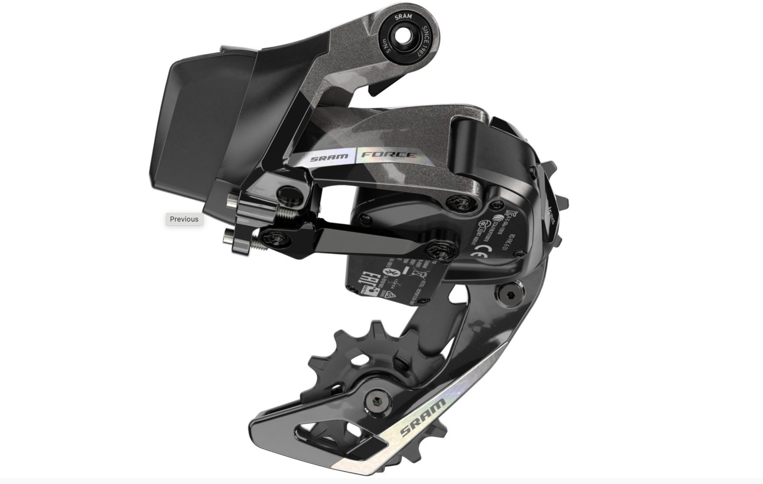 SRAM achterderailleur "Force AXS" 12 Speed 10t/m36Tanden - Delta Bikes